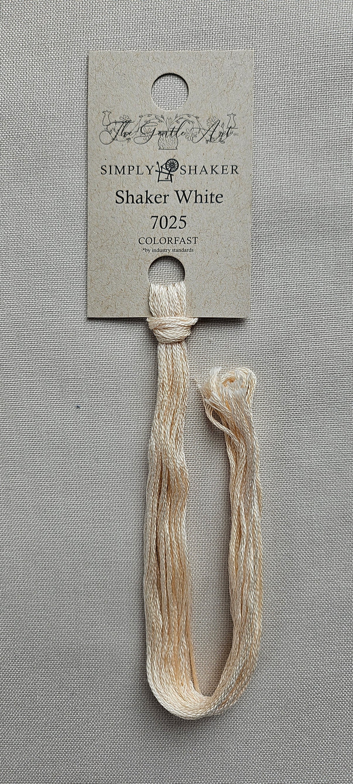 Gentle Art Sampler Thread - Shaker White – The Makers Studio